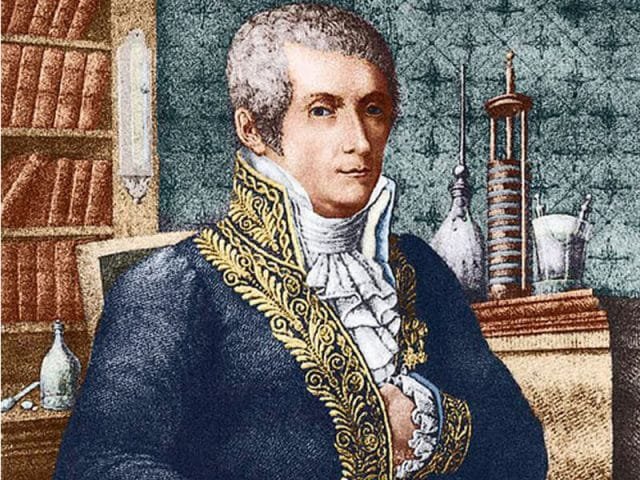 Alessandro Volta inventor de la pila Volta
